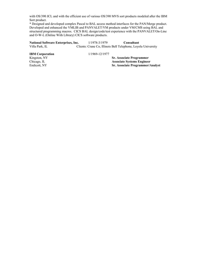 RichardRexPalace(Cobol,DB2 Lifecomm-Life70-doc) | DOC | Operating Systems | Computer Software ...