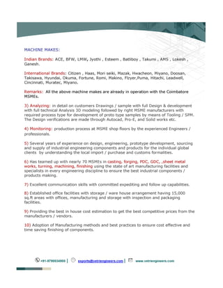 PRICE LIST FOR ENGINEERING COMPONENTS | PDF