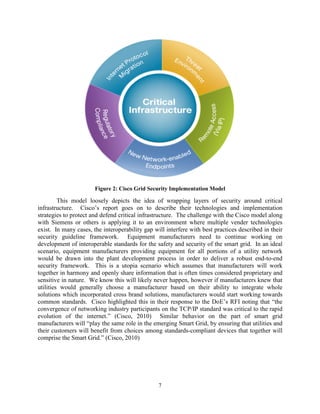 Capstone Team Report -The Vicious Circle of Smart Grid Security | PDF