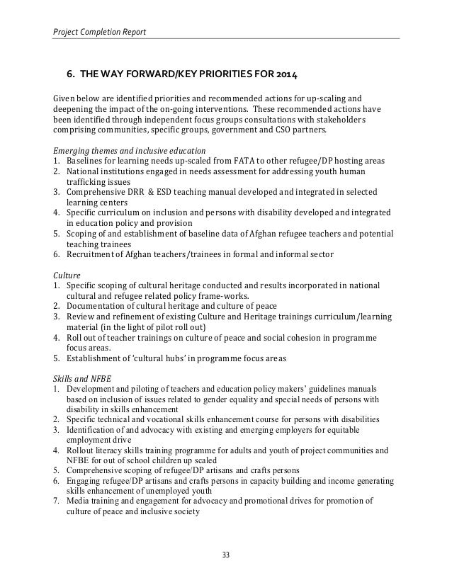 It Project Completion Report Template PDF Template it-project-completion-report-template-pdf-template