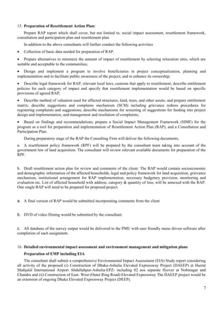 ToR | DOC | Civil Engineering Industry | Industries