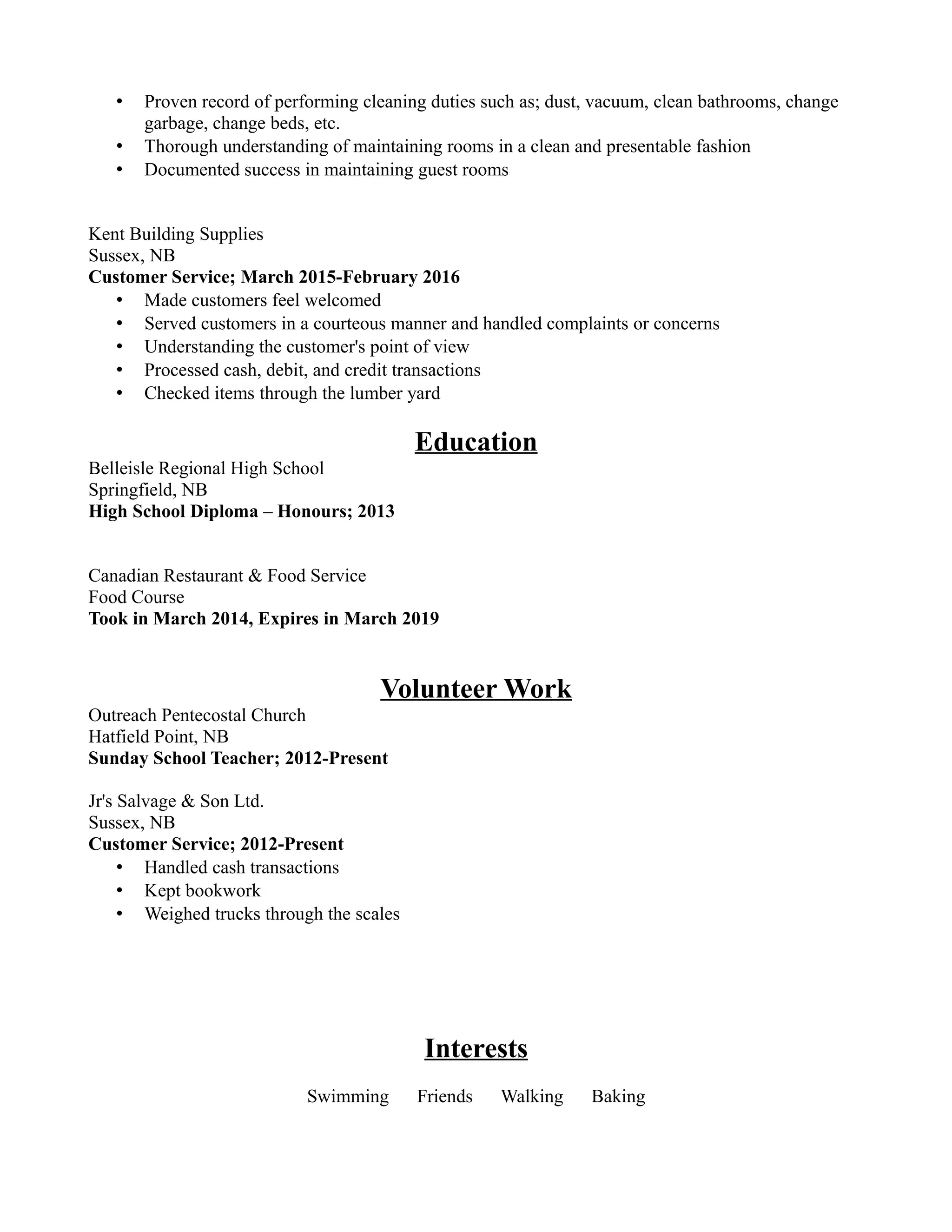 Karla's Resume 2016 (2) | PDF