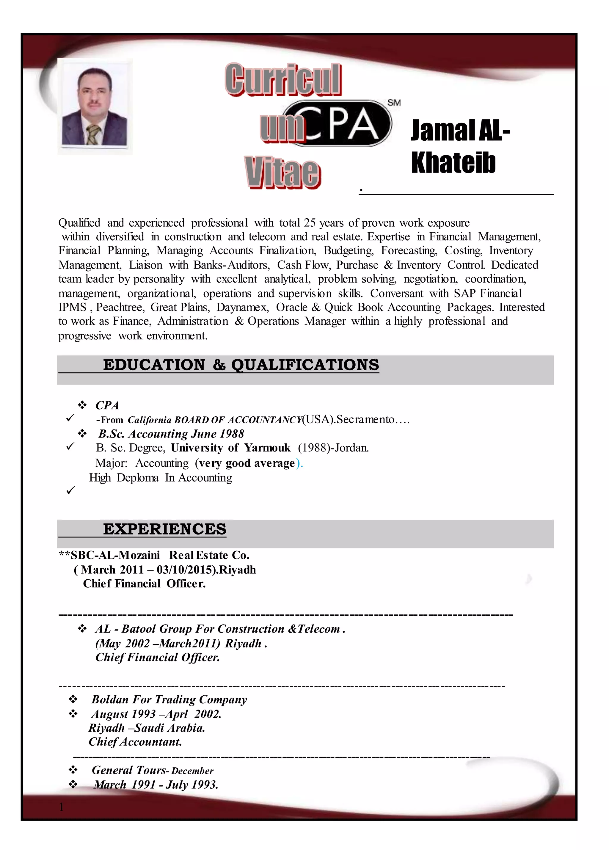 Jamal CV -1 | DOCX