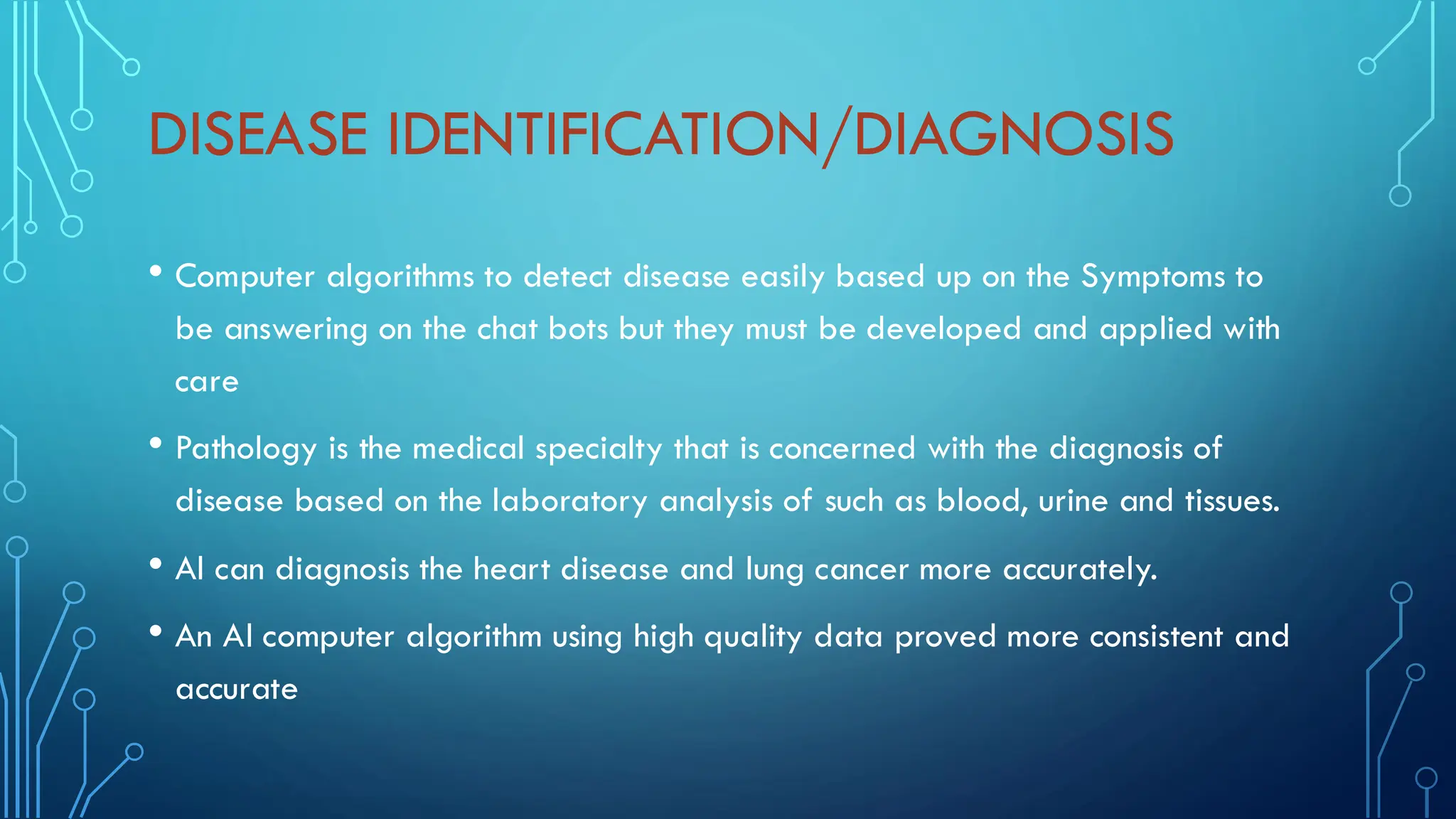 AI in health care ARTIFICIAL INTELLIGENCE | PDF