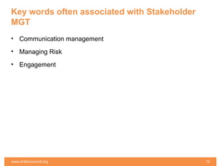 Stakeholder Management KPIs -KPI working Group | PPT