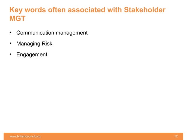 Stakeholder Management KPIs -KPI working Group | PPT | Business ...