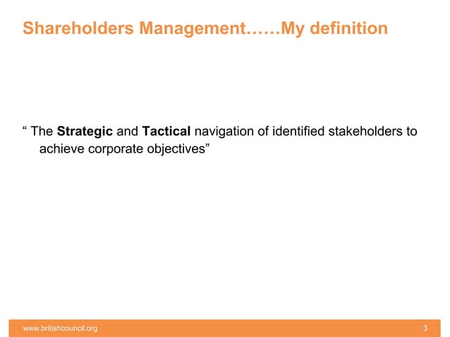Stakeholder Management KPIs -KPI working Group | PPT | Business ...