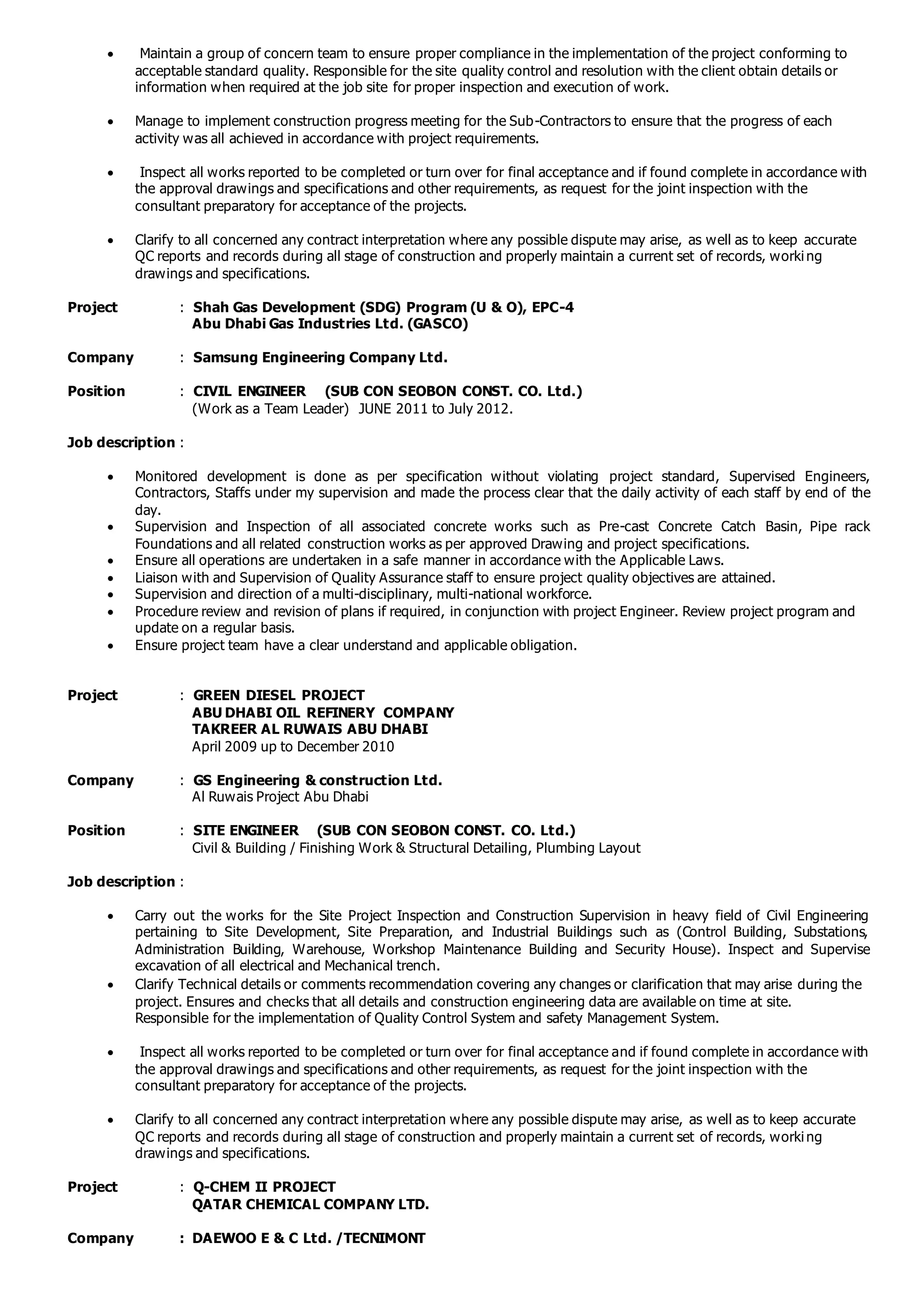 CV AMINUL 19-05-2015 | PDF