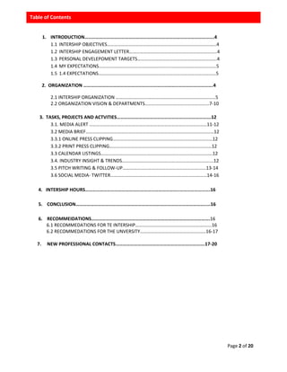 Internship Report - Copy - Copy - Copy - Copy | PDF | Undergraduate ...