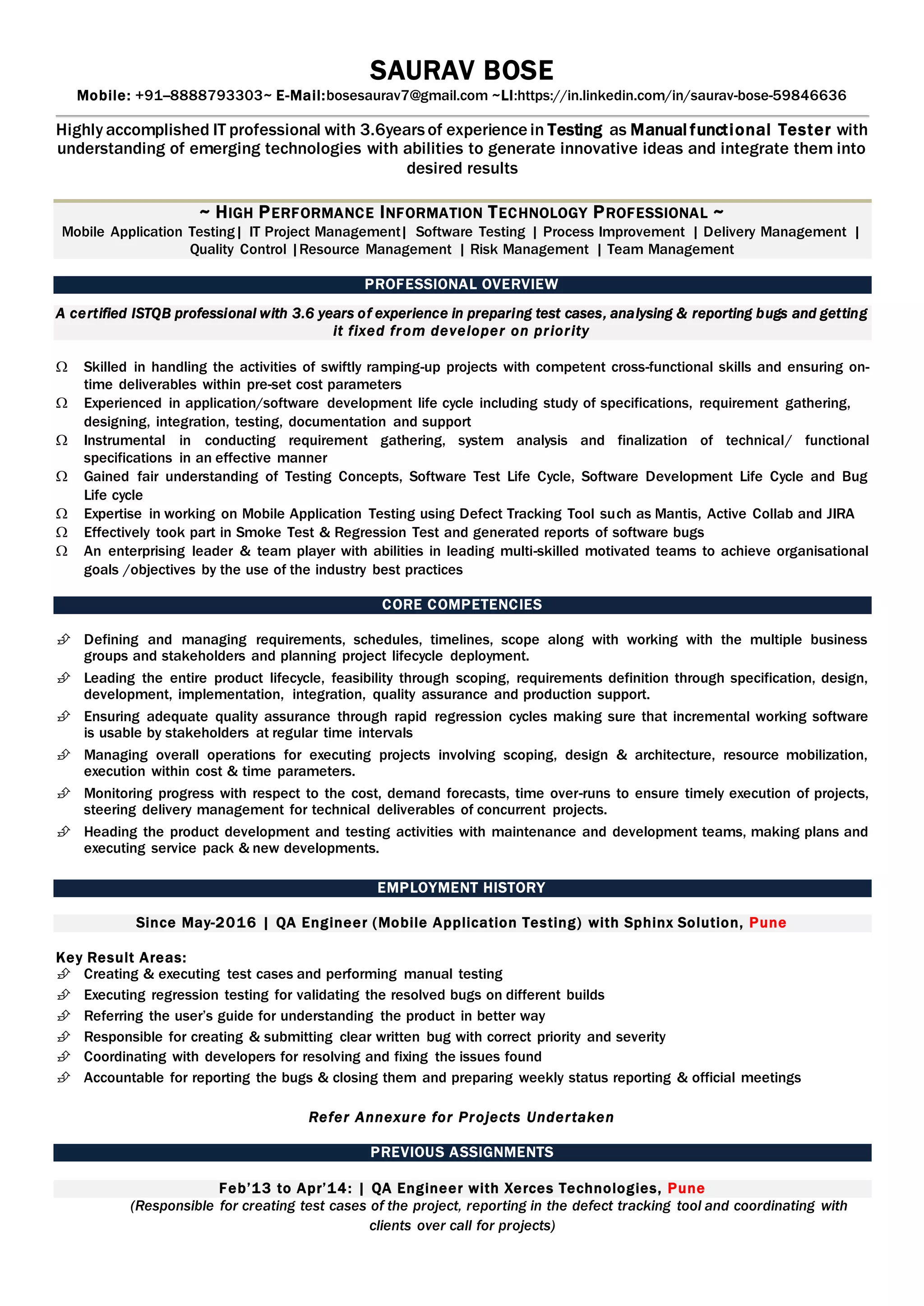 Saurav-Bose resume | DOCX