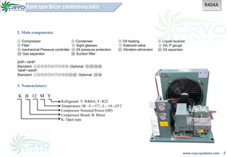 Open type Bitzer condensing unit | PPT