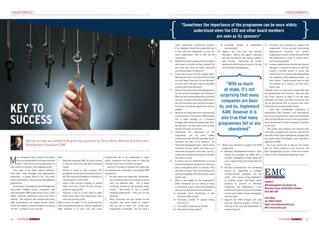 Keys to Success | PDF | Sales | Business