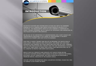 Securitech Systems | PPT