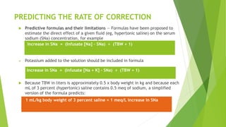 hyponatremia -my prensentation | PPTX | Blood Disorders | Diseases and ...