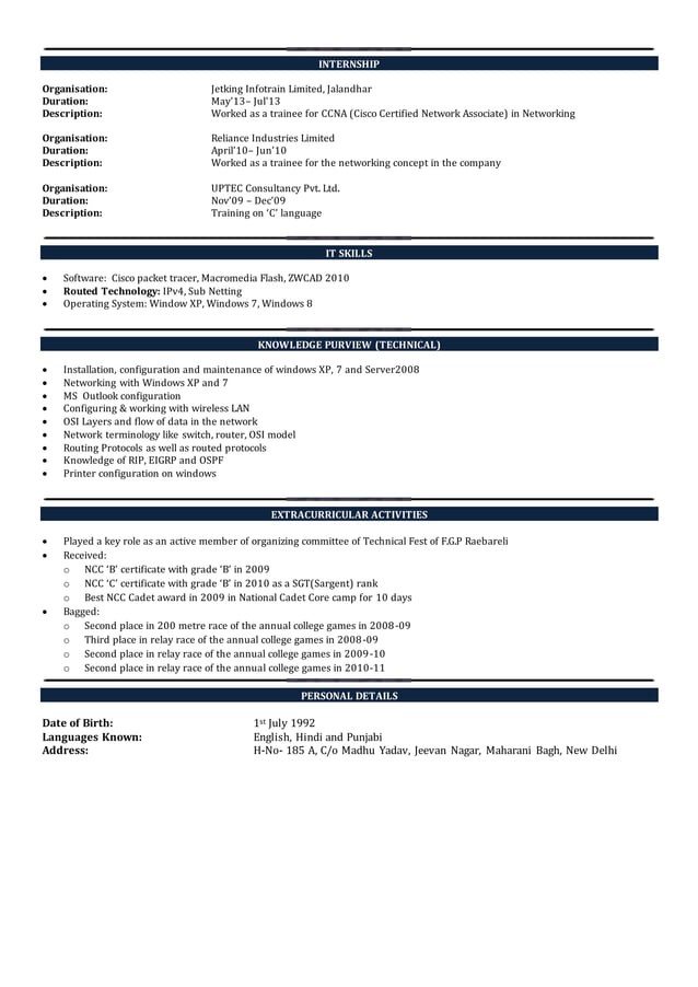 Atul Verma Updated | DOCX | IT and Internet Support | Internet