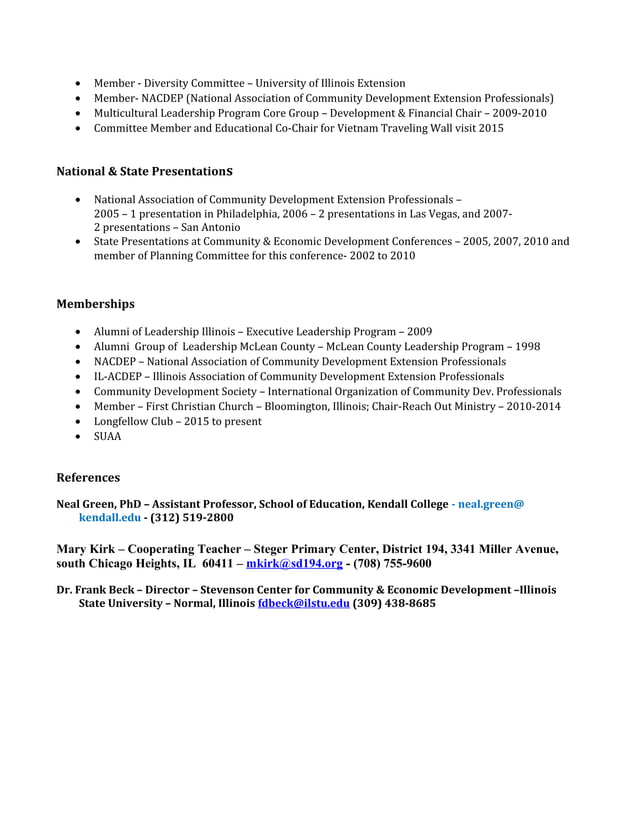 Susan J Bandy - resume | DOC