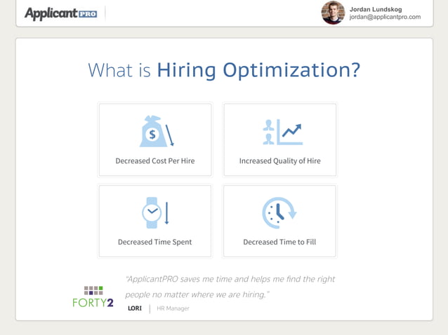 ApplicantPro ATS Overview | PPT