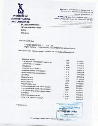 t& l certificate | PDF