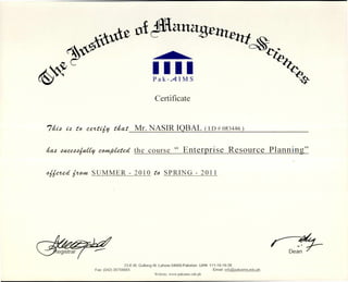 ERP certificate.PDF