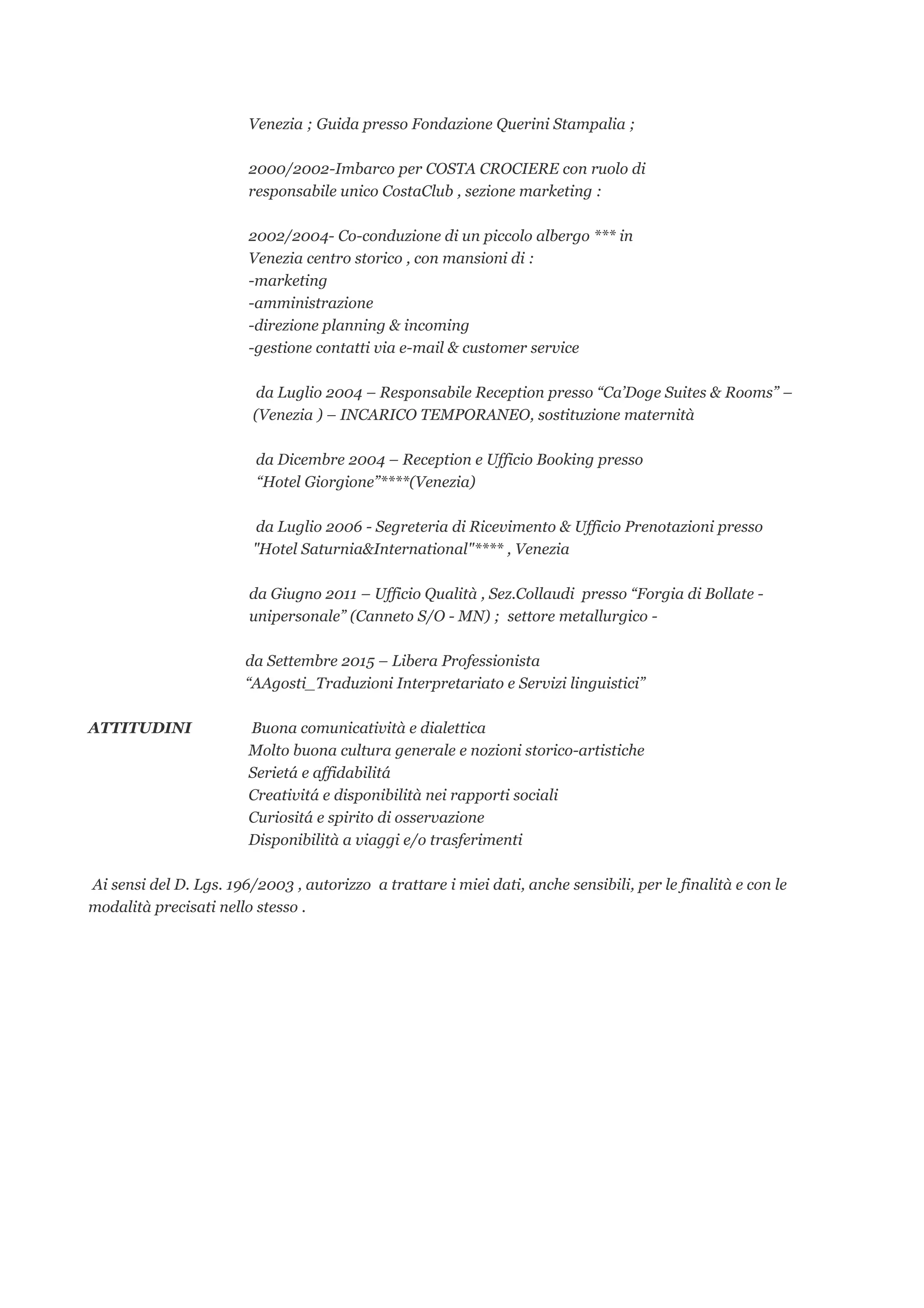 CURRICULUM VITAE | PDF
