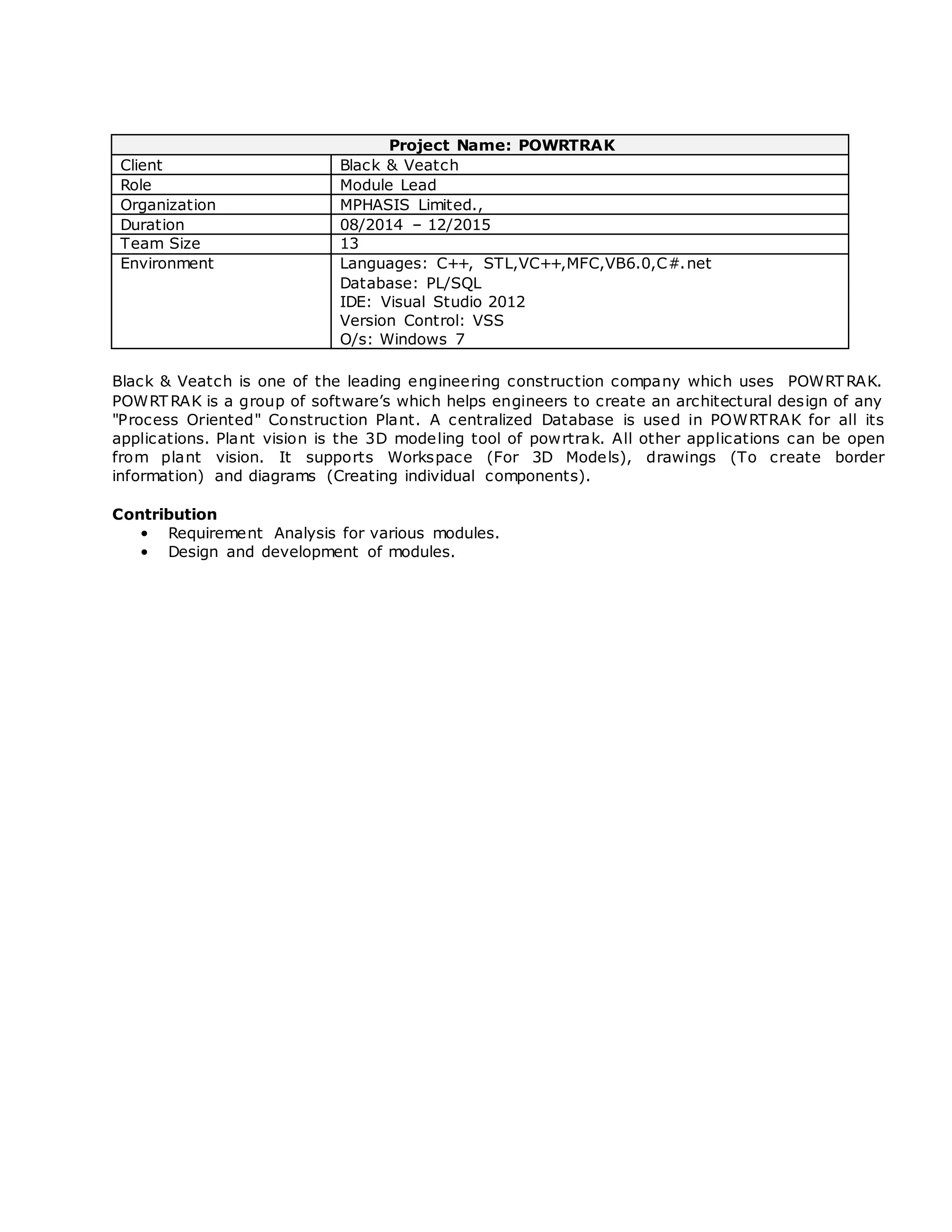 Resume | DOCX | Computer Software and Applications | Computing