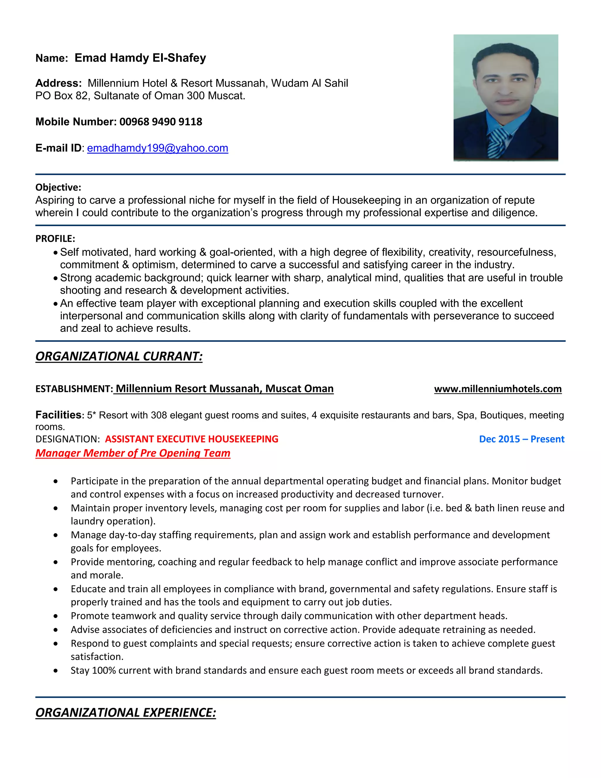 Emad_ El-Shafey CV | PDF