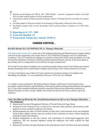 SANJEEV RESUME | DOC