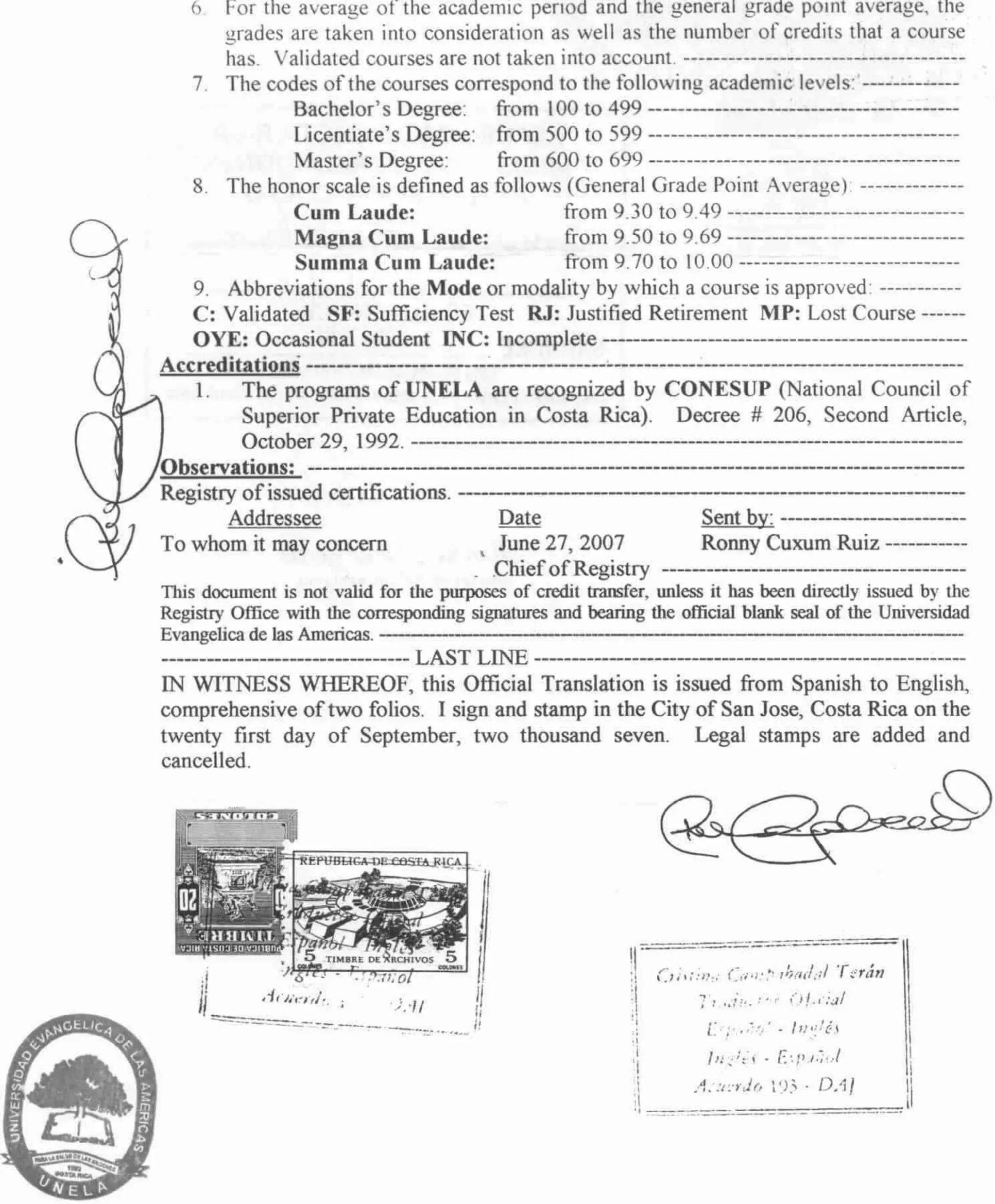 RMaticTranscript-UNELA | PDF