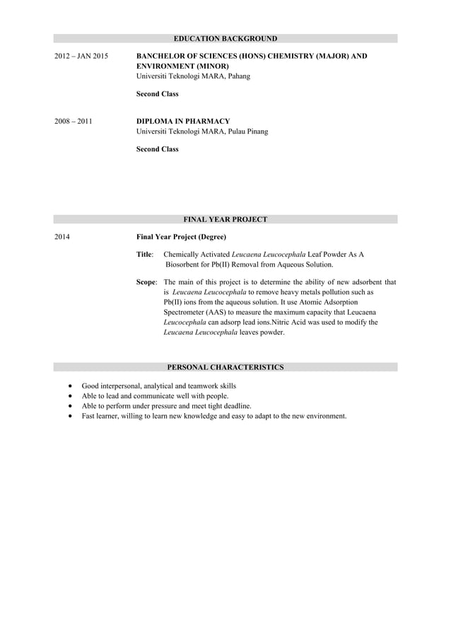 Resume Pdf
