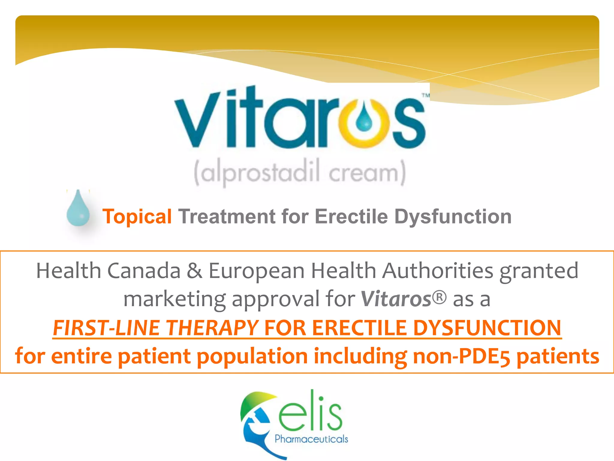 Vitaros Presentation | PPT
