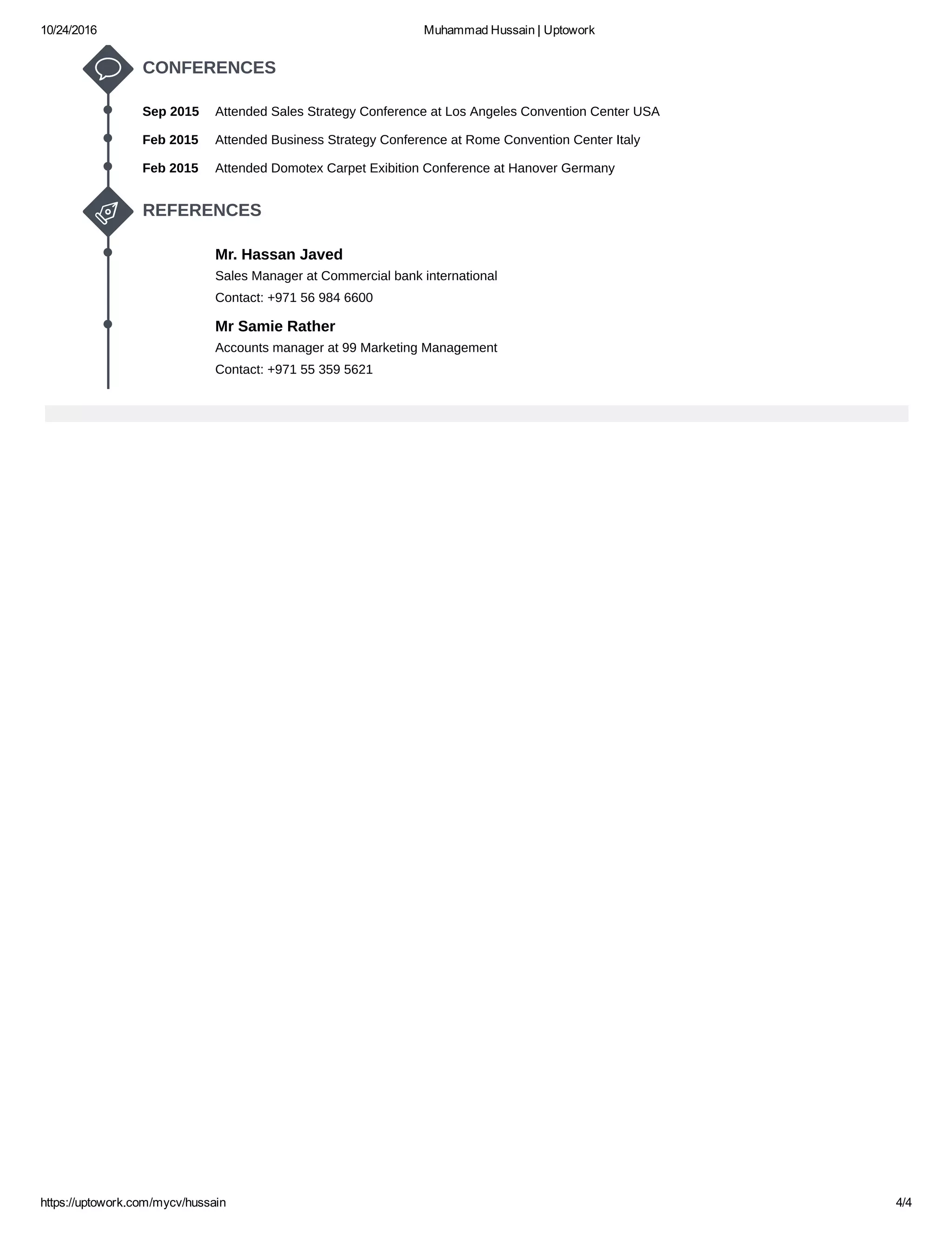 Muhammad Hussain CV NEW | PDF