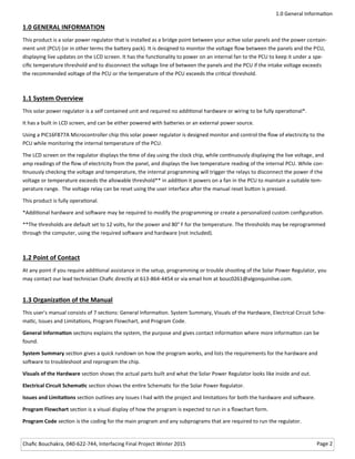 User Manual - Final Project 2015 | PDF