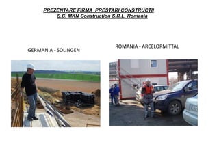 PREZENTARE FIRMA PRESTARI CONSTRUCTII | PPTX