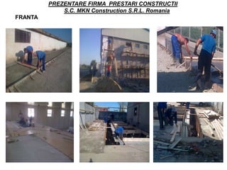 PREZENTARE FIRMA PRESTARI CONSTRUCTII | PPTX