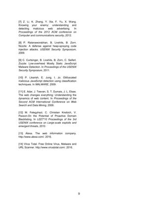 CS6262_Group9_FinalReport | PDF | Web Development | Internet