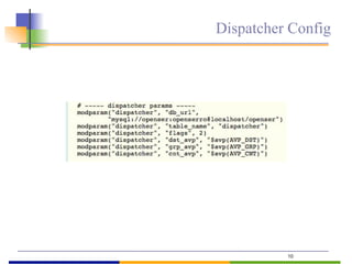 Kamailio - Load Balancing Load Balancers | PDF