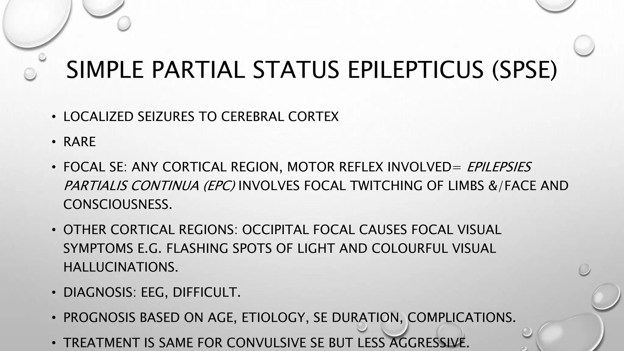 Status epilepticus | PPTX | Brain and Nervous System Disorders ...