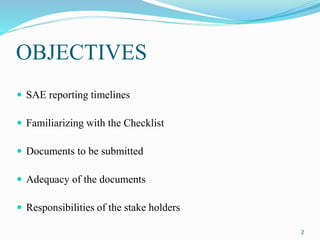 How to report an SAE | PPT