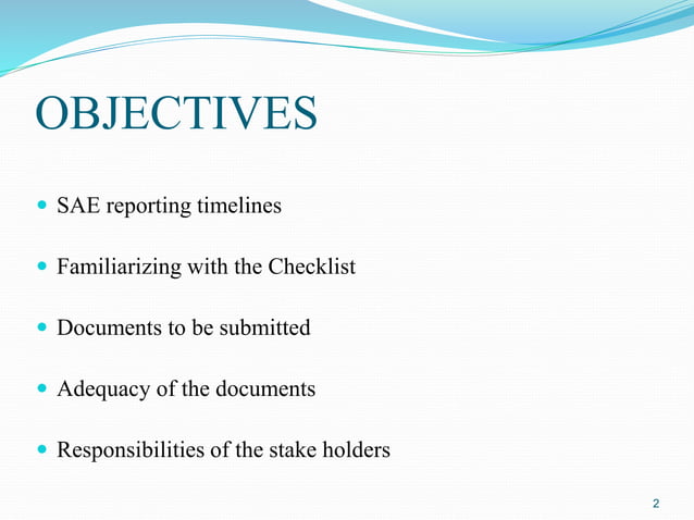 How to report an SAE | PPTX