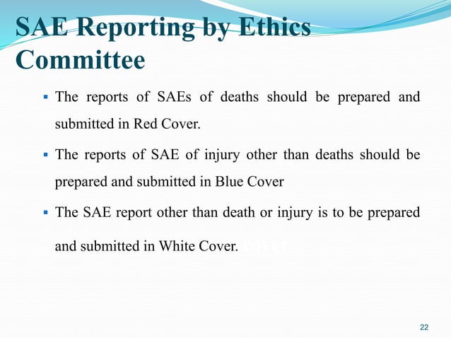 How to report an SAE | PPTX