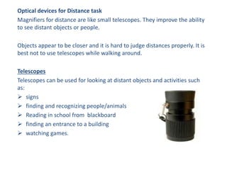 Low vision devices_Education materials & Plus curriculum for VI | PPT