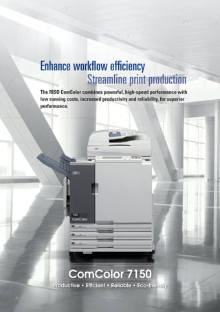 ComColor-X1-7150-Brochure | PDF | Desktop Publishing | Computer Software and Applications