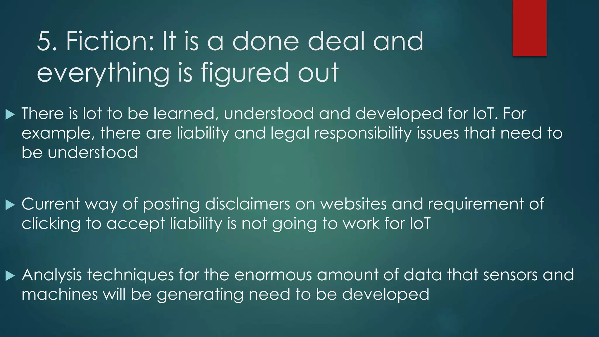 7 facts, fictions and predictions about the Internet of Things (IoT ...