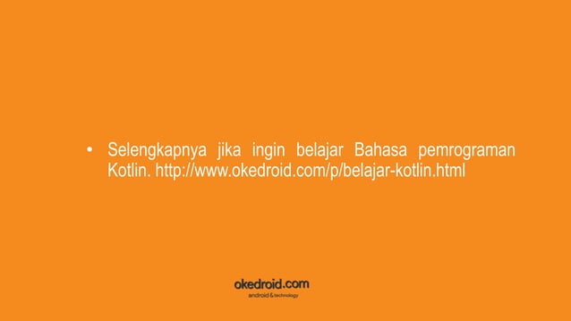 7 fakta tentang bahasa pemrograman kotlin | PPT