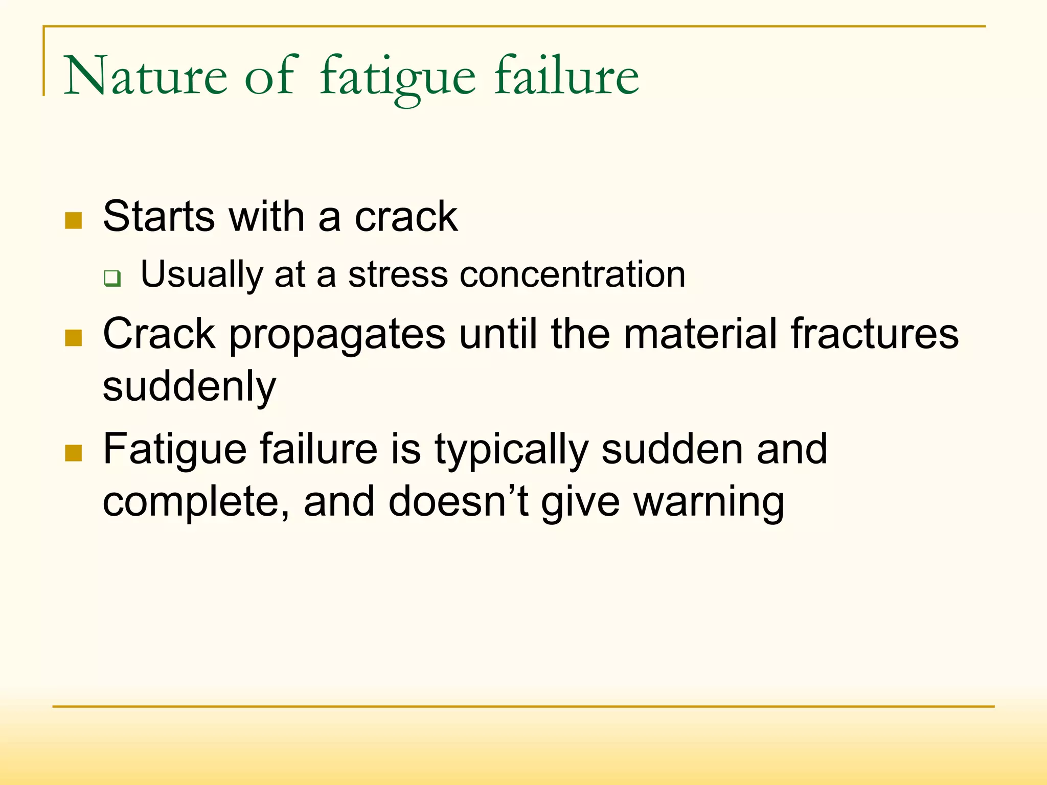 7 Machine design fatigue load | PPT