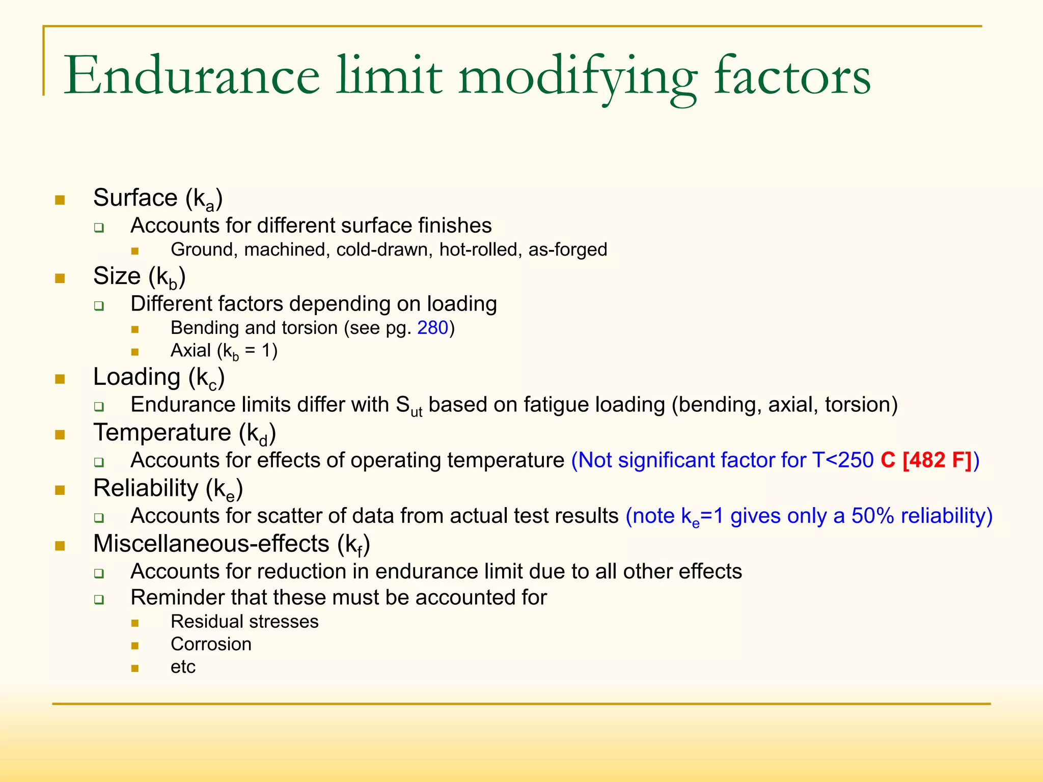 7 Machine design fatigue load | PPT