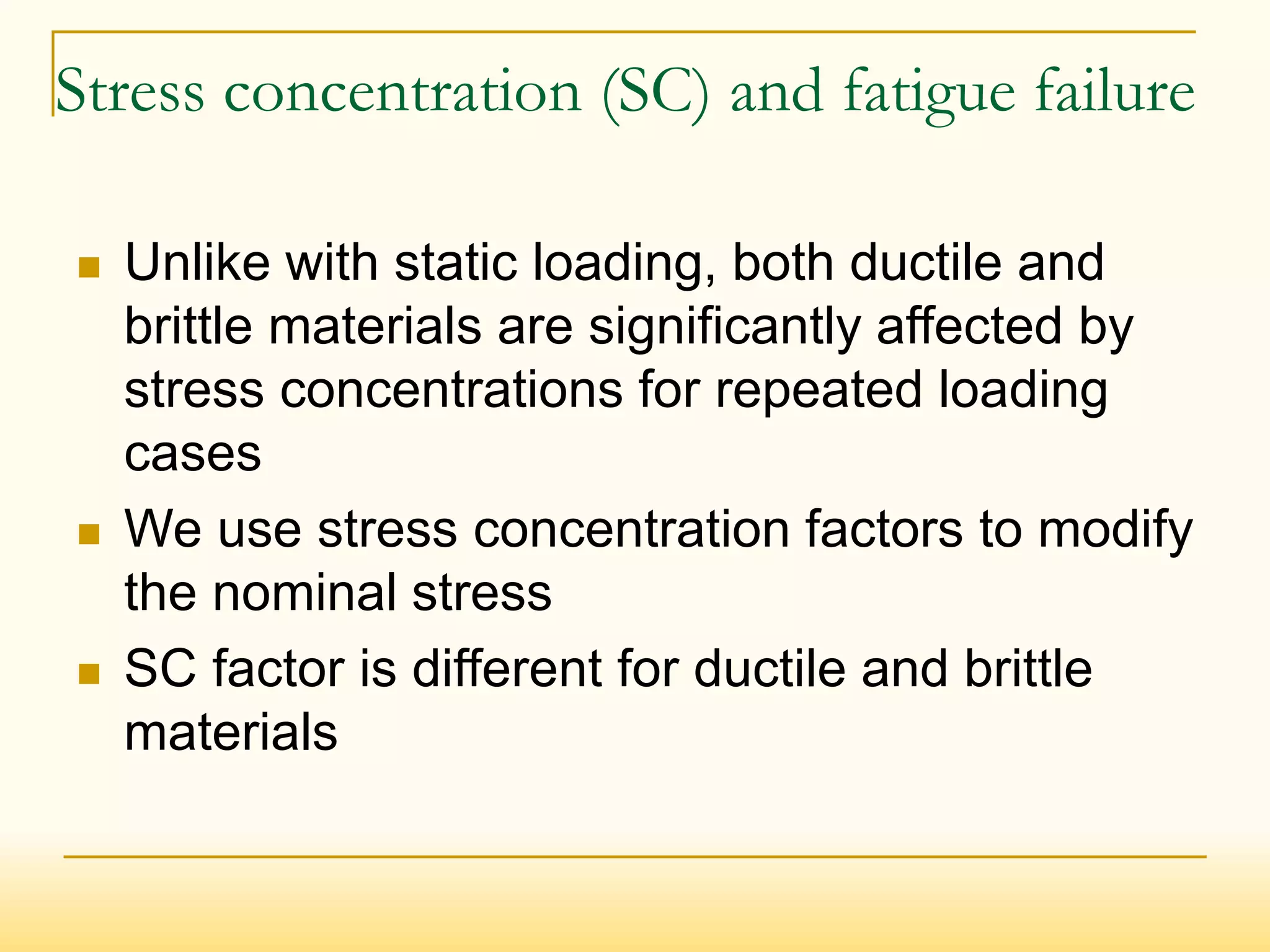 7 Machine design fatigue load | PPT