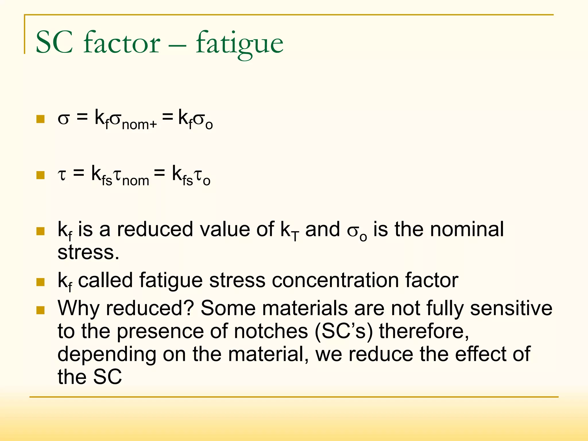 7 Machine design fatigue load | PPT