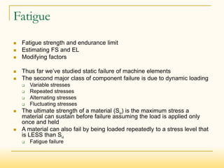 7 Machine design fatigue load | PPT