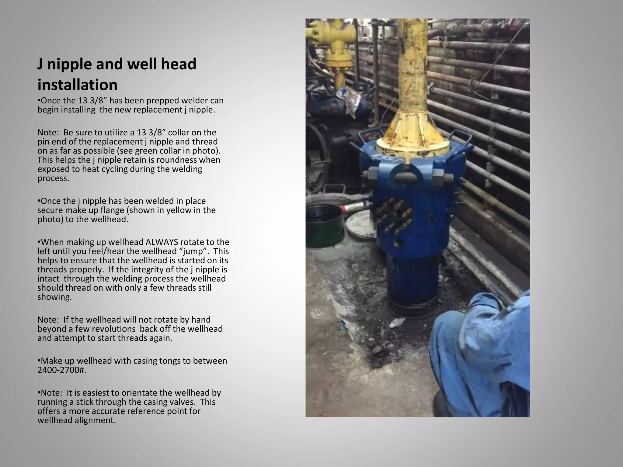 Well head replacement | PPTX